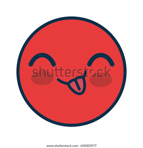 Smiley Cartoon Childish Stock Vector (Royalty Free) 650303977 ...