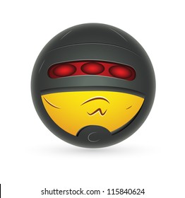 Smiley Emoticons Face Vector Secret Agent: vetor stock (livre de ...