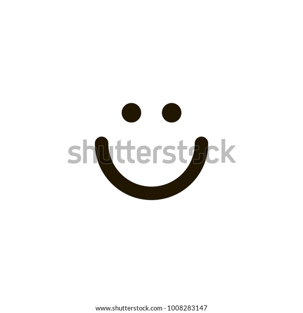 Smiley Face Icon Sign Design Stock Vector (Royalty Free) 1008283147 ...