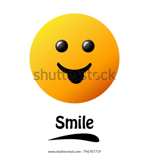 Smiley Face Poster World Smile Day Stock Vector (Royalty Free ...