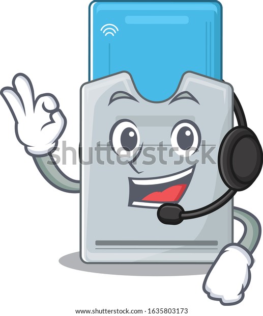 Smiley Key Card Cartoon Character Design Stock Vector (Royalty Free ...