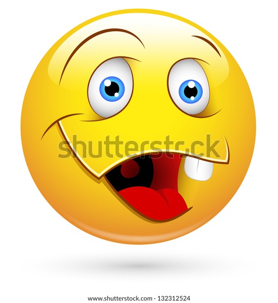 Smiley Vector Illustration Dumb Face 库存矢量图（免版税）132312524 | Shutterstock