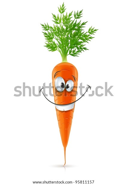 Smiling Carrot Top Carrot Top Vector: เวกเตอร์สต็อก (ปลอดค่าลิขสิทธิ์ ...