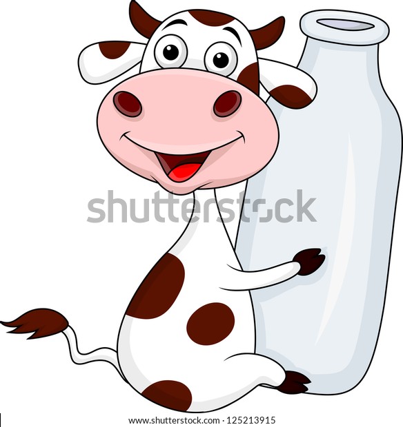 Smiling Cow Milk: เวกเตอร์สต็อก (ปลอดค่าลิขสิทธิ์) 125213915 | Shutterstock