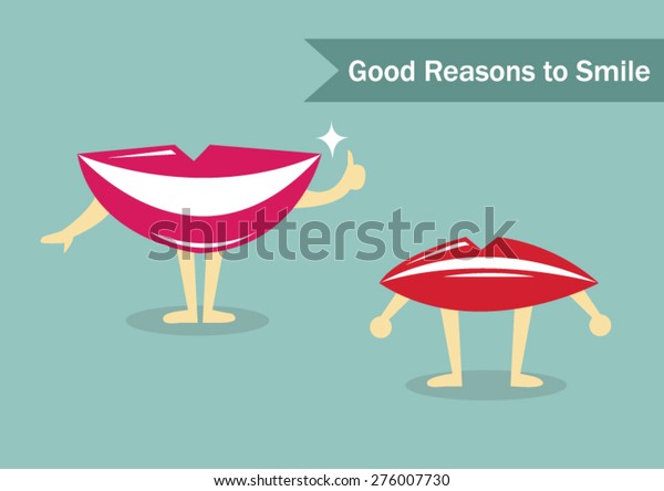 Smiling Reason Vector Cartoon Stock Vector (Royalty Free) 276007730 ...