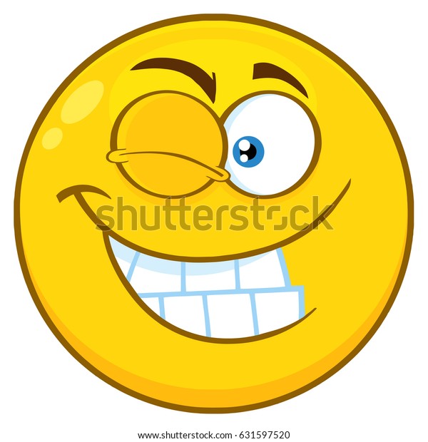 Smiling Yellow Cartoon Smiley Face Character Stock Vector (Royalty Free ...