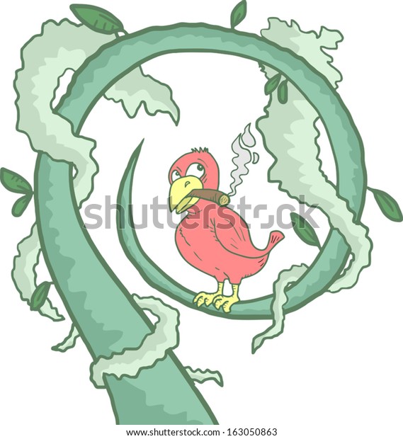 Smoke Bird Stock Vector (Royalty Free) 163050863 | Shutterstock