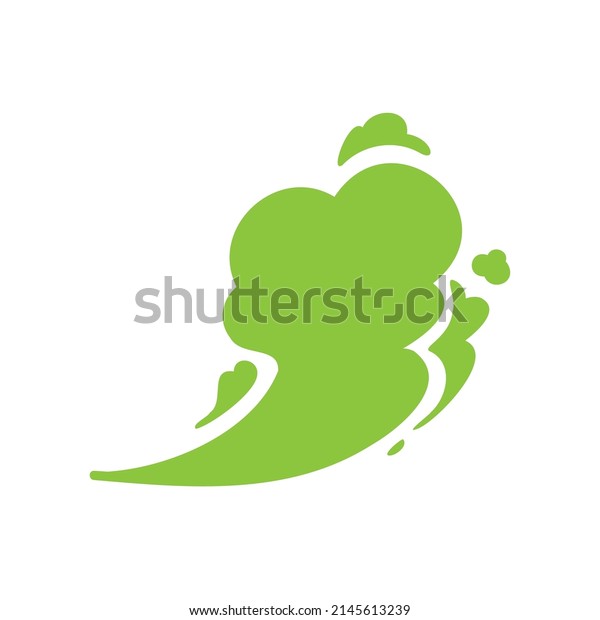 Smoke Effect Bad Smell Dust Floating Stock Vector (Royalty Free ...
