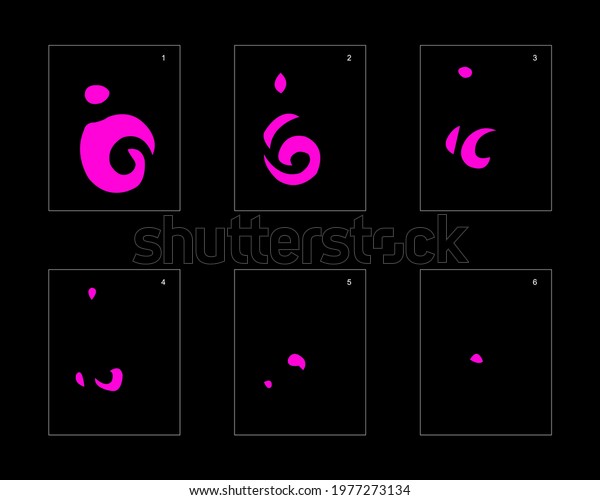 Smoke Effect Poison Smoke Animation Sprite Stock Vector (Royalty Free ...
