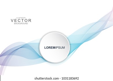 Smoke Fluid Abstract Background Curve Shape Stock Vector (Royalty Free ...