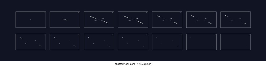 Air Animation Effect Wind Air Effect 库存矢量图（免版税）1724572795 | Shutterstock