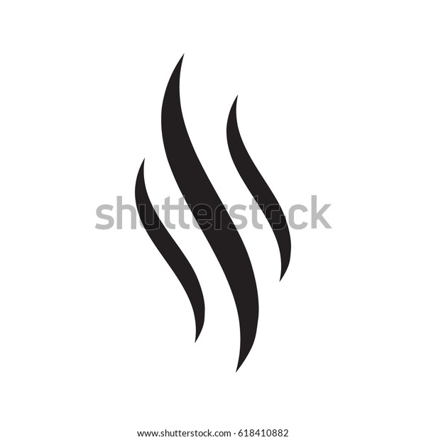 Smoke Steam Vector Icon Illustration Stock Vector (Royalty Free ...