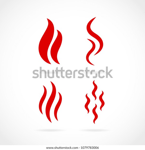 Smoke Vector Icon Set Illustration Isolated Stock Vector (Royalty Free ...