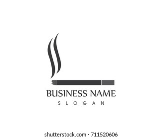 Smoking Logo Stock Vector (Royalty Free) 711520606 | Shutterstock