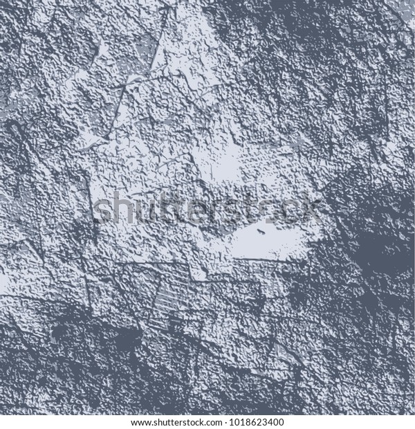 Smoky Blue 3d Stucco Structure Pattern Stock Vector (Royalty Free ...