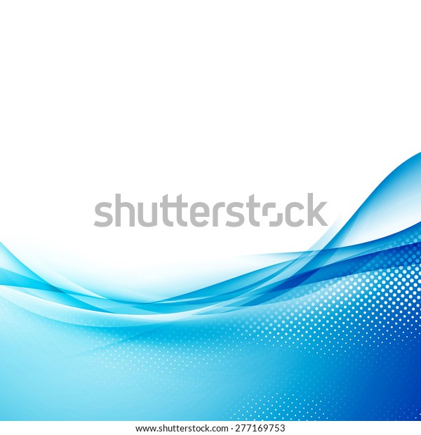 Smooth Abstract Border Wave Soft Dotted Stock Vector (Royalty Free ...