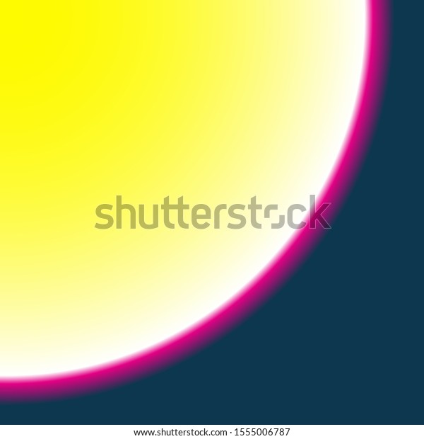 Smooth Circular Radiating Color Gradient Background Stock Vector ...