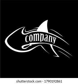 Smooth Speed Star Logo Colored Black Stock Vector (Royalty Free ...