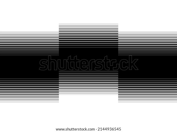 Smooth Transition Black White Thin Lines Stock Vector (Royalty Free ...