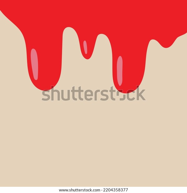 Smudges Red Paint Stock Vector (Royalty Free) 2204358377 | Shutterstock