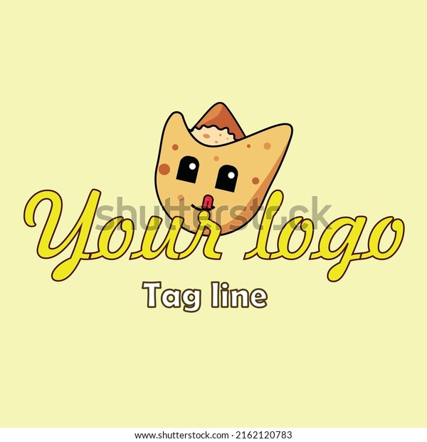 Snack Logo Vector Illustration Logo Cute: เวกเตอร์สต็อก (ปลอดค่า ...
