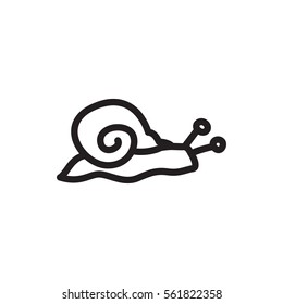 Snail Icon Illustration Isolated Vector Sign Stock Vector (Royalty Free ...