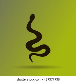 Snake Inland Taipan Cartoon Vector Illustration: เวกเตอร์สต็อก (ปลอดค่า ...