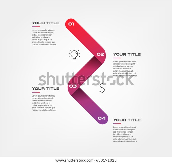 Snake Icons Timelines Gradient Infographics Some Stock Vector (Royalty ...