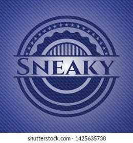 Sneaky Denim Background Vector Illustration Detailed Stock Vector ...