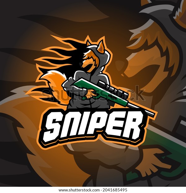 Sniper Esport Logo Suitable Team Logo Stock Vector (Royalty Free ...