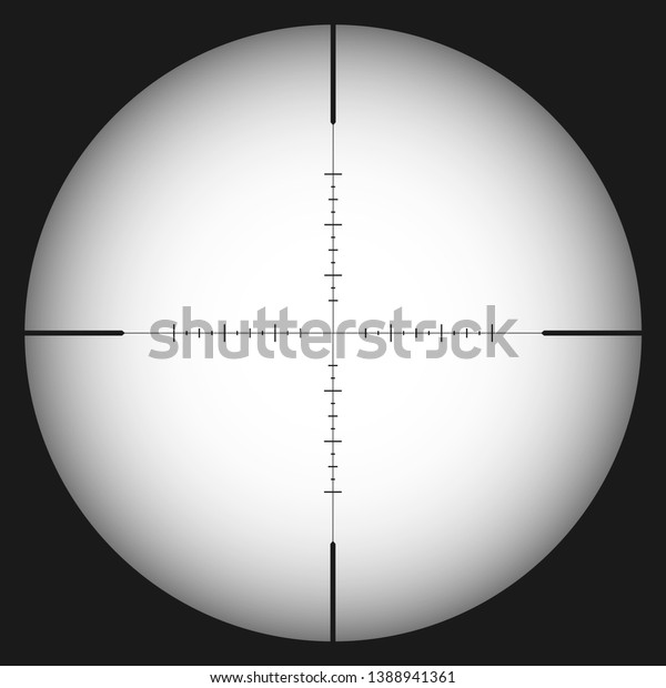 Стоковая векторная графика «Sniper Scope Sniper Rifle Sight Scope» (без ...