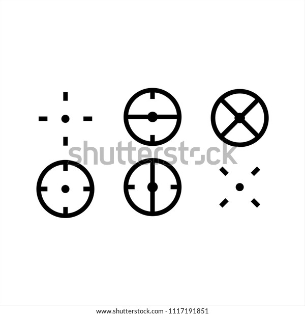 Sniper Target Vector Illustration Stock Vector (Royalty Free ...