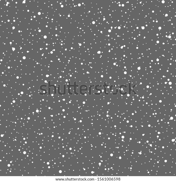 Snow Gray Background Christmas Snowy Winter Stock Vector (Royalty Free ...