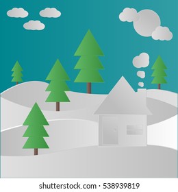 Snow House Stock Vector (Royalty Free) 538939819 | Shutterstock