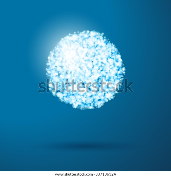 Snow Snowball Isolated Clump Snow On Stock Vector (Royalty Free ...