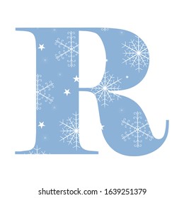 Abstract Alphabet Font Textured Letter R: ilustración de stock ...