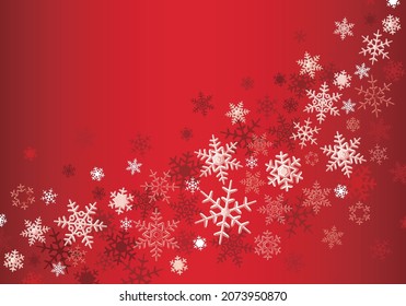 Snowflake Snow Crystal Vector Illustration Background Stock Vector ...