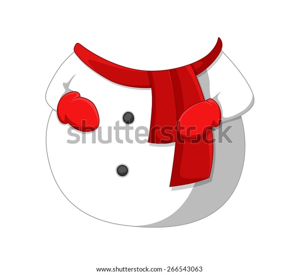 Snowman Body Stock Vector (Royalty Free) 266543063 | Shutterstock