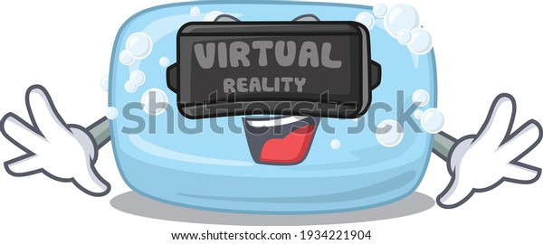 Soap Cartoon Image Play Game Virtual Stock Vector (Royalty Free ...