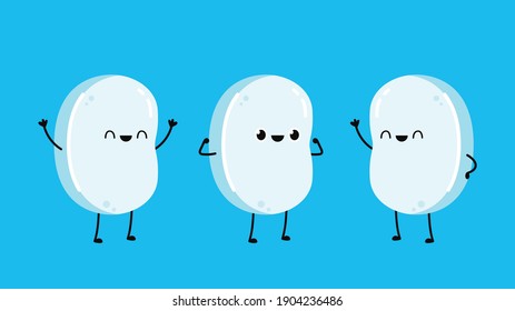 Soap Character Design Soap Cartoon Vector Stock Vector (Royalty Free ...