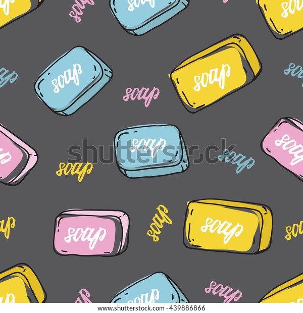 Soap Color Phrase Word Pattern Stock Vector (Royalty Free) 439886866 ...