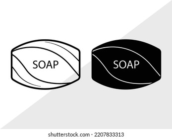 Soap Svg Printable Vector Illustration Stock Vector (Royalty Free ...