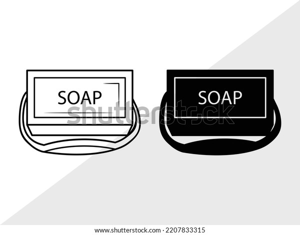 Soap Svg Printable Vector Illustration Stock Vector (Royalty Free ...