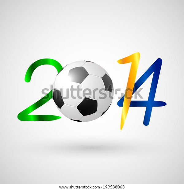 Soccer Ball 2014 Symbol Stock Vector (Royalty Free) 199538063 ...
