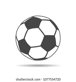 Football Soccer Ball Icon Bitmap Copy: ภาพประกอบสต็อก 408745546 ...