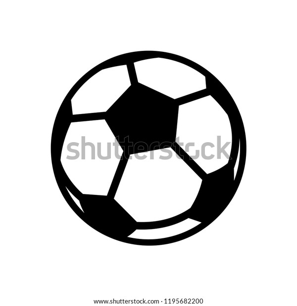 Soccer Ball Icon Templates Stock Vector (Royalty Free) 1195682200 ...