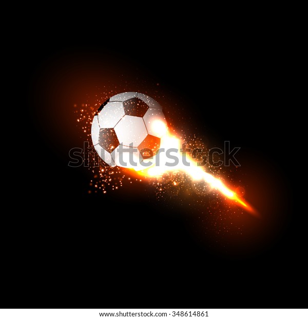Soccer Ball Light Design Easy All Stock Vector (Royalty Free) 348614861 ...