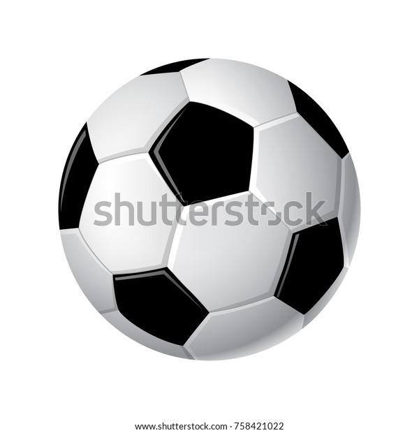 Soccer Ball Modern Vector Realistic Isolated Stock Vector (Royalty Free ...