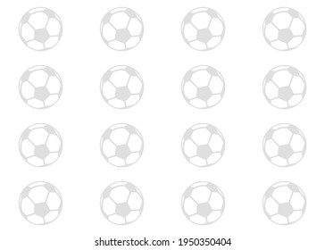Soccer Ball Seamless Texture Paper Fabric Stock Vector (Royalty Free ...