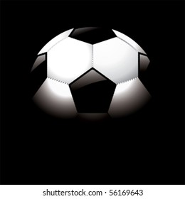 Soccer Ball Shadows Stock Vector (Royalty Free) 56169643 | Shutterstock